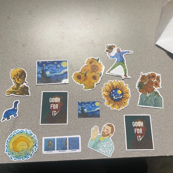 Other | Van Gogh Sticker Set | Poshmark